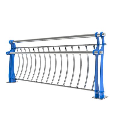 Stainless Steel Bridge Guard Rail For Outdoor Road Safety Barrier ...
