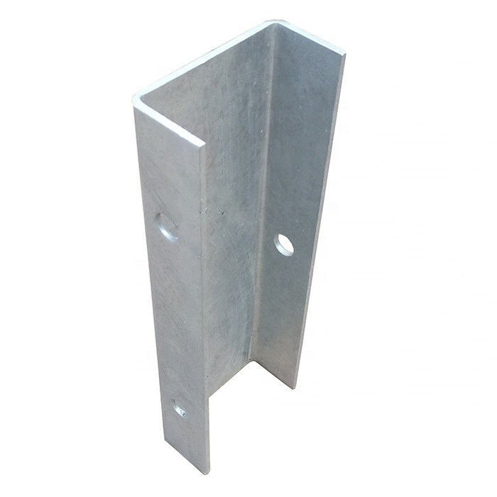 High Strength W Beam Hot Dip Galvanized Steel Highway Guardrail Spacer ...