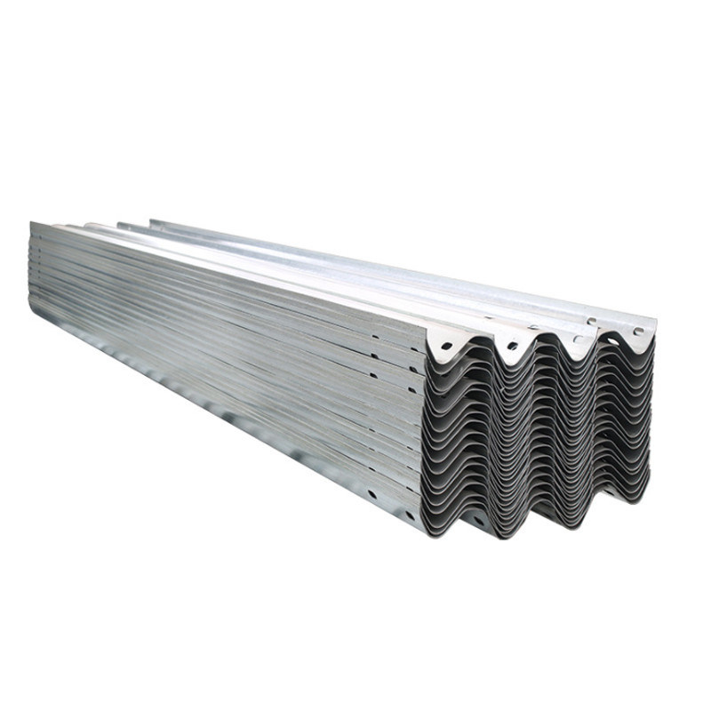 Customized Color Coated Highway Guardrail Steel for Serbia's Road ...