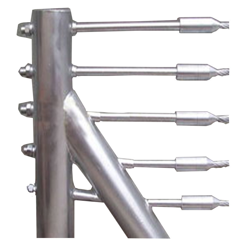 Roadway Safety Barrier Fences With Flexible Steel Wire Rope Soft Cable ...