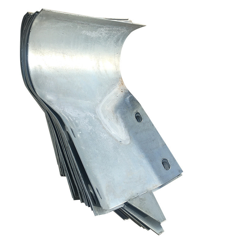 Galvanized and Powder Coated W-Beam Highway Guardrail Bullnose End for ...