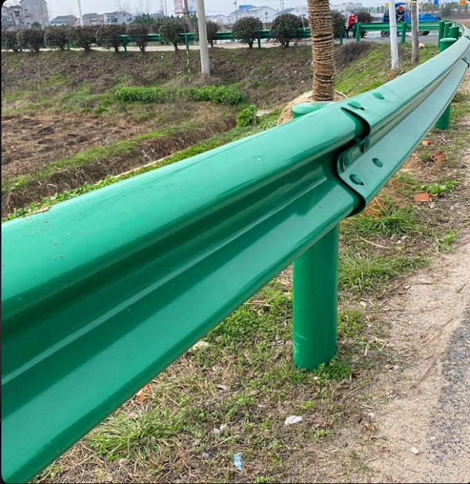 Hot Dipped Galvanized Corrugated W Beam Highway Guardrail for Traffic ...