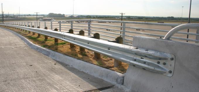 Road Safety Guardrail Bridge End Terminals with Galvanized and Powder ...