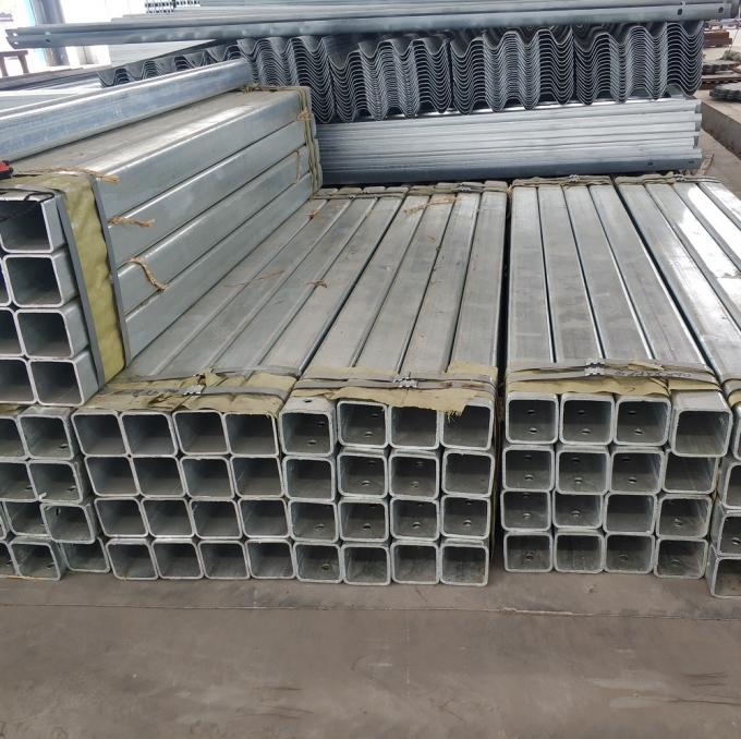 Galvanized Steel Square Post for AASHTO M-180 Standard Highway ...