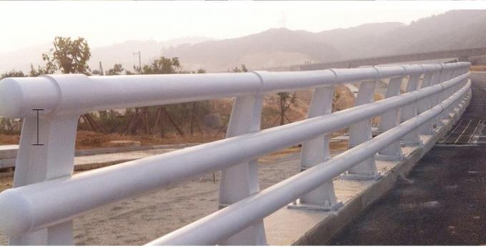 Hot Dipped Galvanized Stainless Steel Q235 Q345 Bridge Guardrails