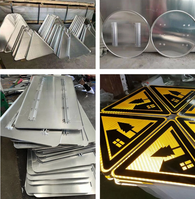 High Visibility Road Safety Posters and Steel Sign Board Reflective ...